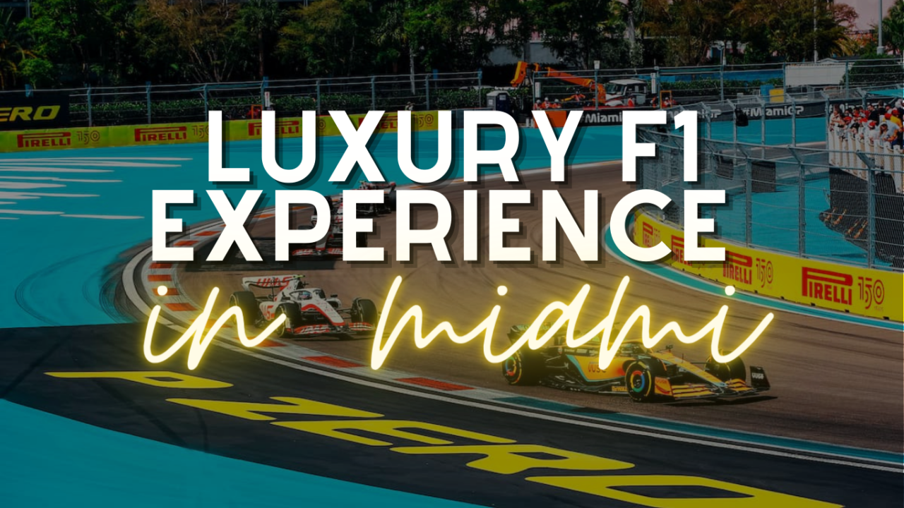 Luxury F1 experience in Miami - Dynasty Luxury Rentals